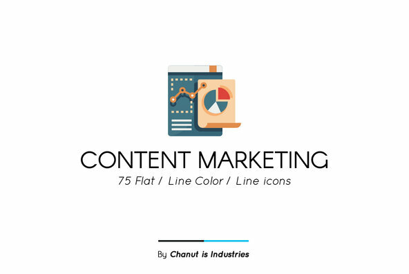 Content Marketing Premium Icon Pack Graphics - YouWorkForThem