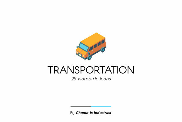 Transportation Premium Icon Pack Graphics - YouWorkForThem