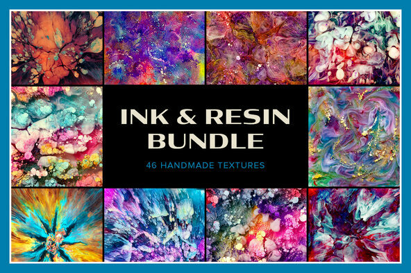 Ink Resin Bundle Graphics - YouWorkForThem
