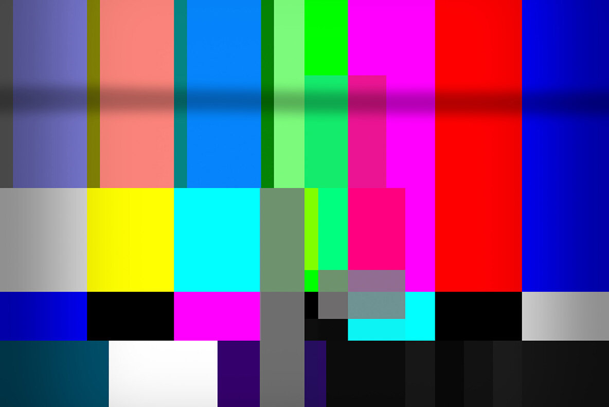 TV Glitch Textures Graphics - YouWorkForThem