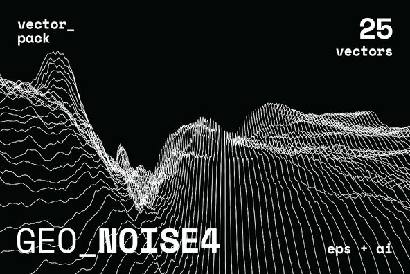 GEO_NOISE4 Vector Pack Graphics - YouWorkForThem