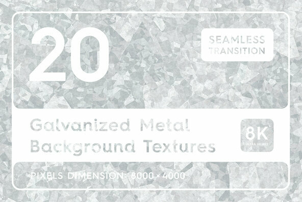 20 Galvanized Metal Background Textures Graphics - YouWorkForThem