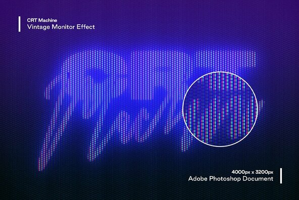 CRT Machine Graphics - YouWorkForThem