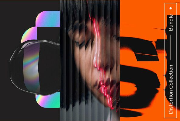 Distortion Bundle Graphics - YouWorkForThem