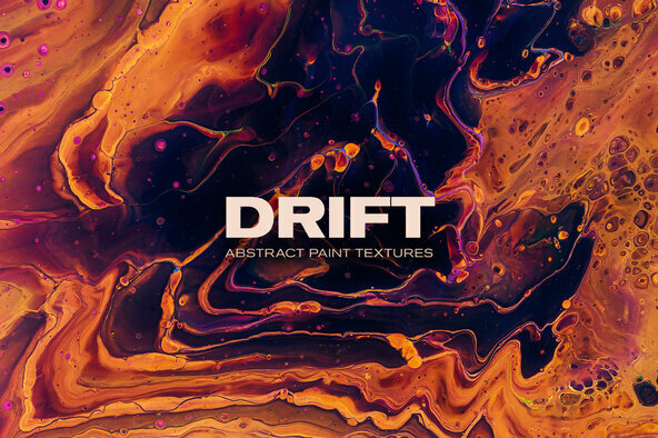 Drift – Abstract Paint Textures Graphics - YouWorkForThem