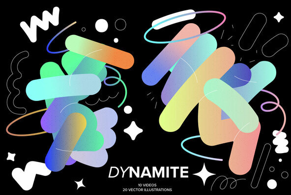 Dynamite - Image Video Collection Graphics - YouWorkForThem