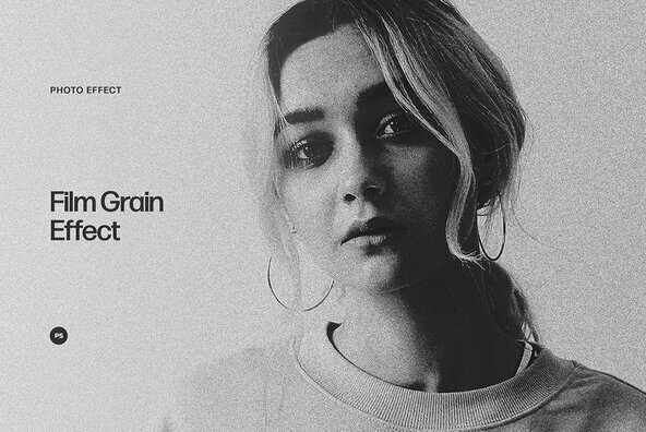 Film Grain Photo Effect - YouWorkForThem
