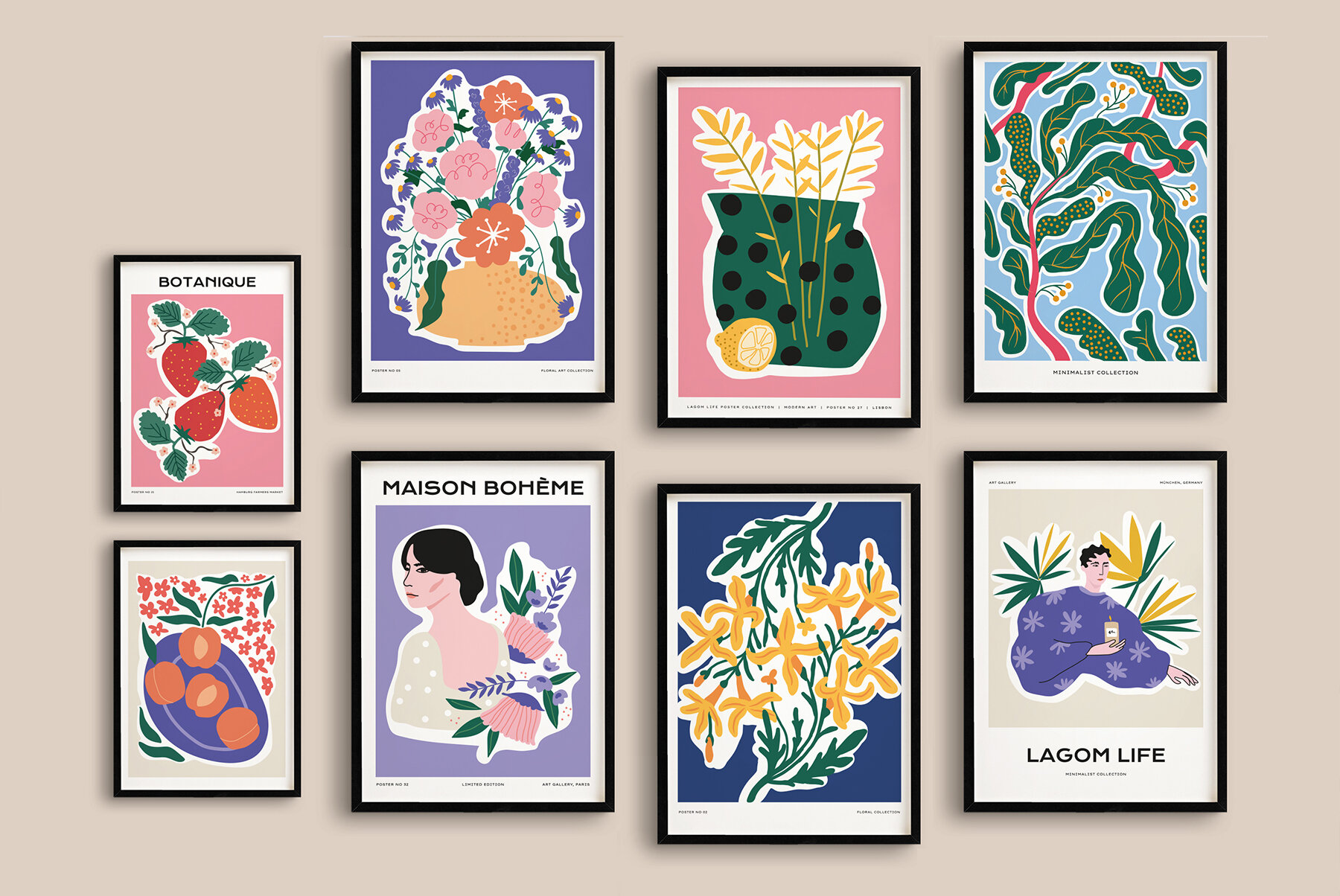 Aesthetic Prints Posters Graphics - YouWorkForThem