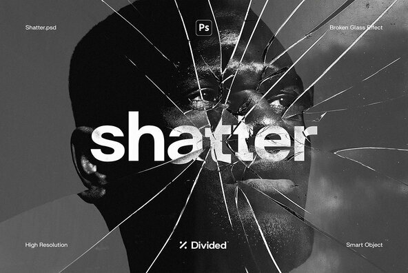 Shatter Effect Graphics - YouWorkForThem