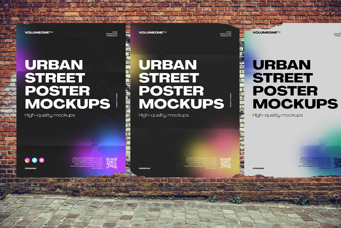 Urban Street Poster Mockups Graphics - YouWorkForThem