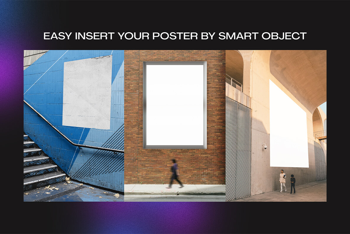 Urban Street Poster Mockups Graphics - YouWorkForThem