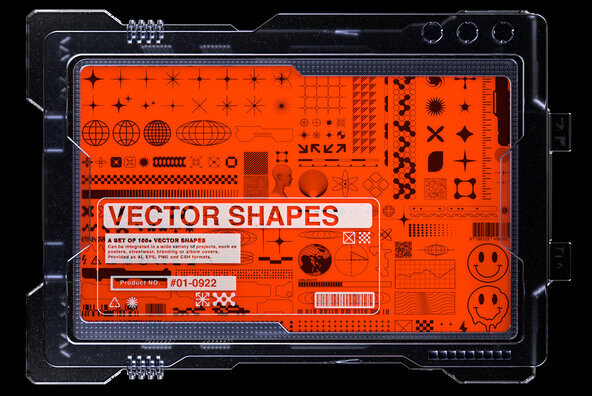 Vector Shapes Vol. 01 Graphics - YouWorkForThem