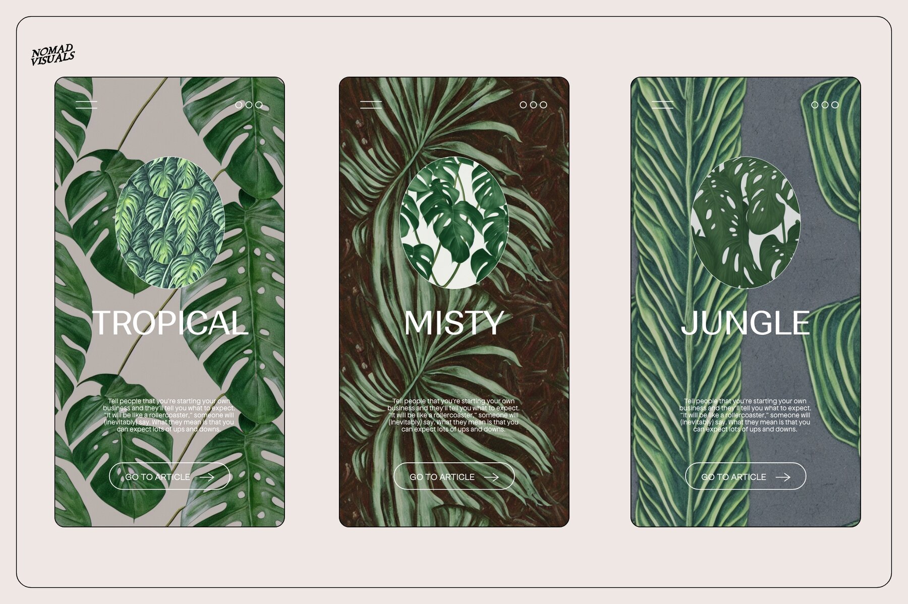 Monstera Tropical Collection Graphics - YouWorkForThem