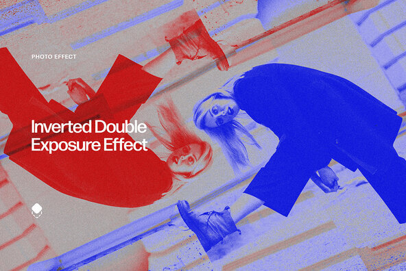 Inverted Double Exposure Photo Effect - YouWorkForThem