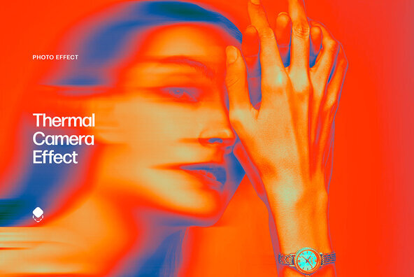 Thermal Camera Photo Effect - YouWorkForThem