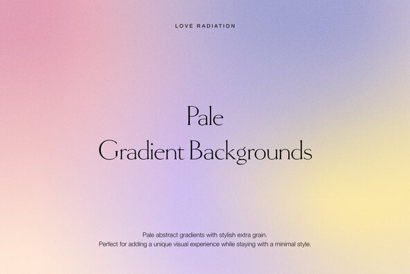 Pale Abstract Pastel Grainy Gradient Backgrounds PSD Graphics ...