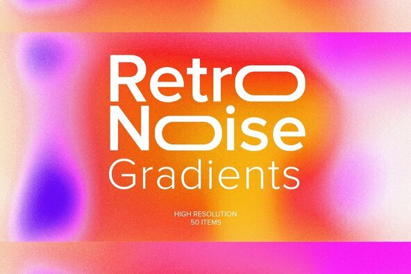 Retro Noise Gradients Graphics - YouWorkForThem