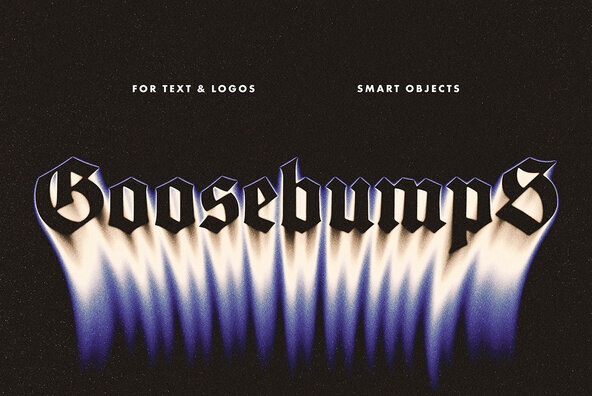 Goosebumps Text Effect - YouWorkForThem