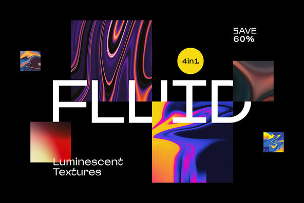Fluid Gradient Background Textures Bundle Graphics - YouWorkForThem