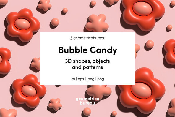 Bubble Candy Graphics - YouWorkForThem