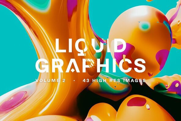 3D Liquid Graphics - Volume 2: Abstract Artistry in High-Resolution ...