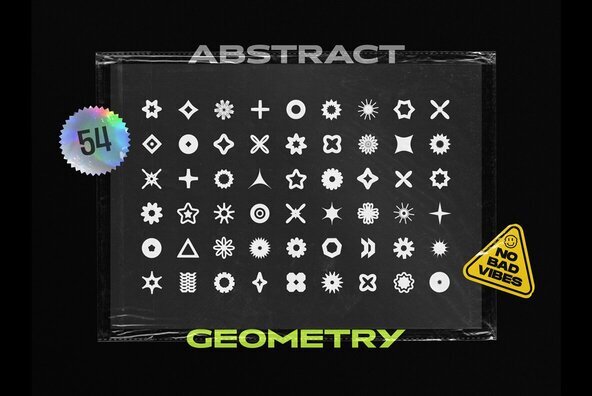 Abstract Geometry Elements Graphics - YouWorkForThem