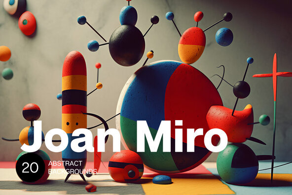 Joan Miro. Backgrounds Graphics - YouWorkForThem