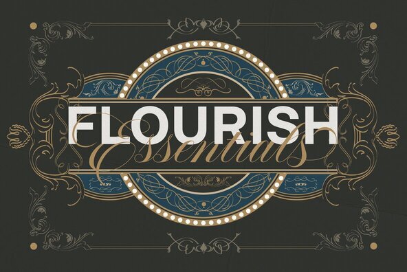 Flourish Essentials: 150 Elegant Decorative Elements for Timeless Invitations - YouWorkForThem