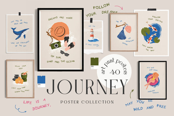 Journey Prints Posters Graphics - YouWorkForThem