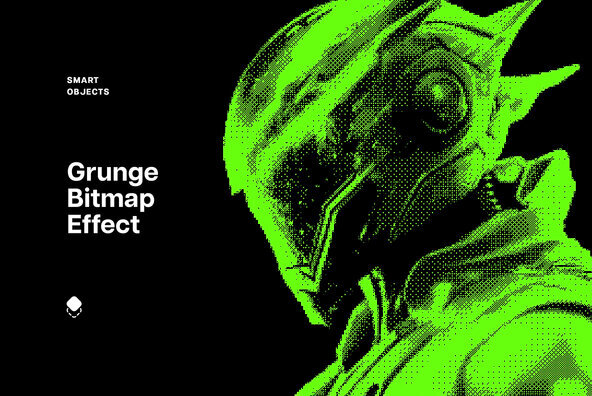 Grunge Bitmap Photo Effect - YouWorkForThem