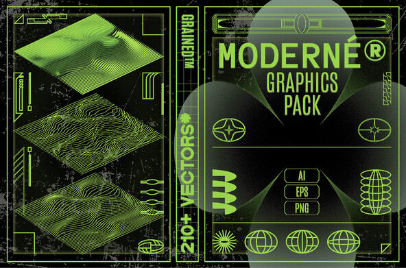 Moderne Graphics Pack Graphics - YouWorkForThem