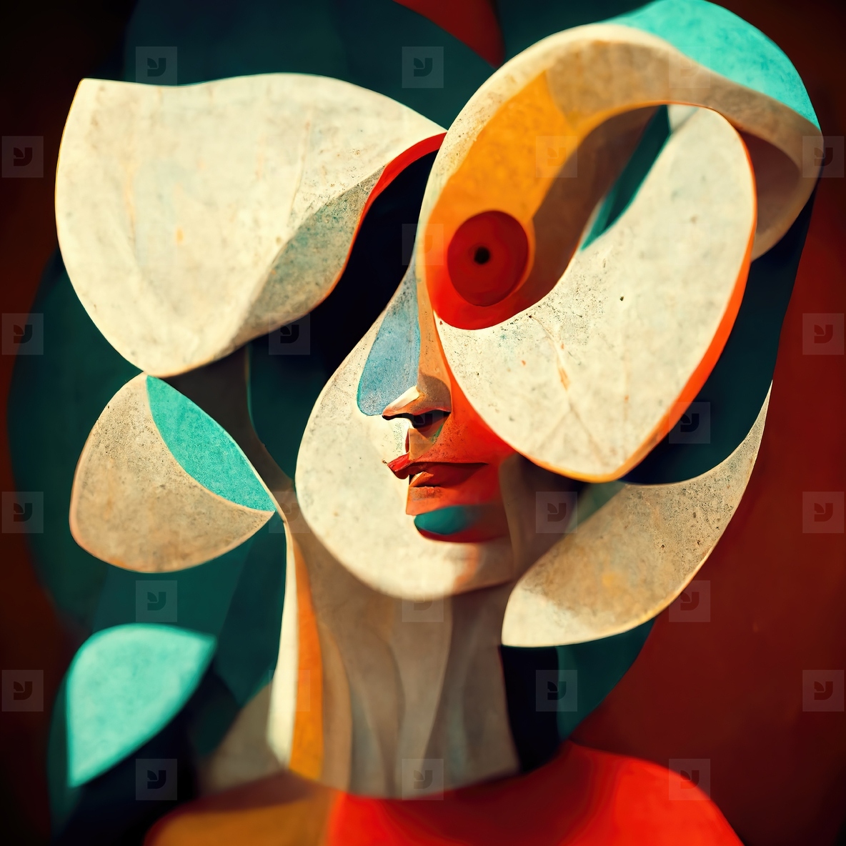 AI Generated Sculpture 7 stock photo (262856) - YouWorkForThem