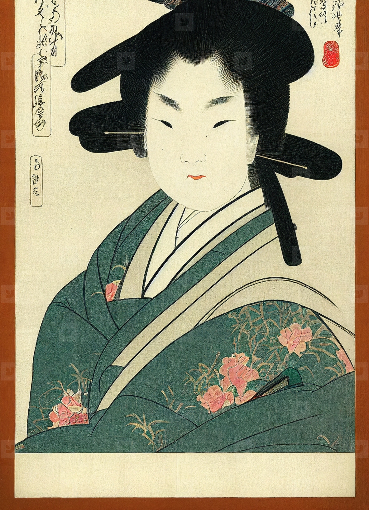 Japanese Portrait 41 stock photo (263012) - YouWorkForThem
