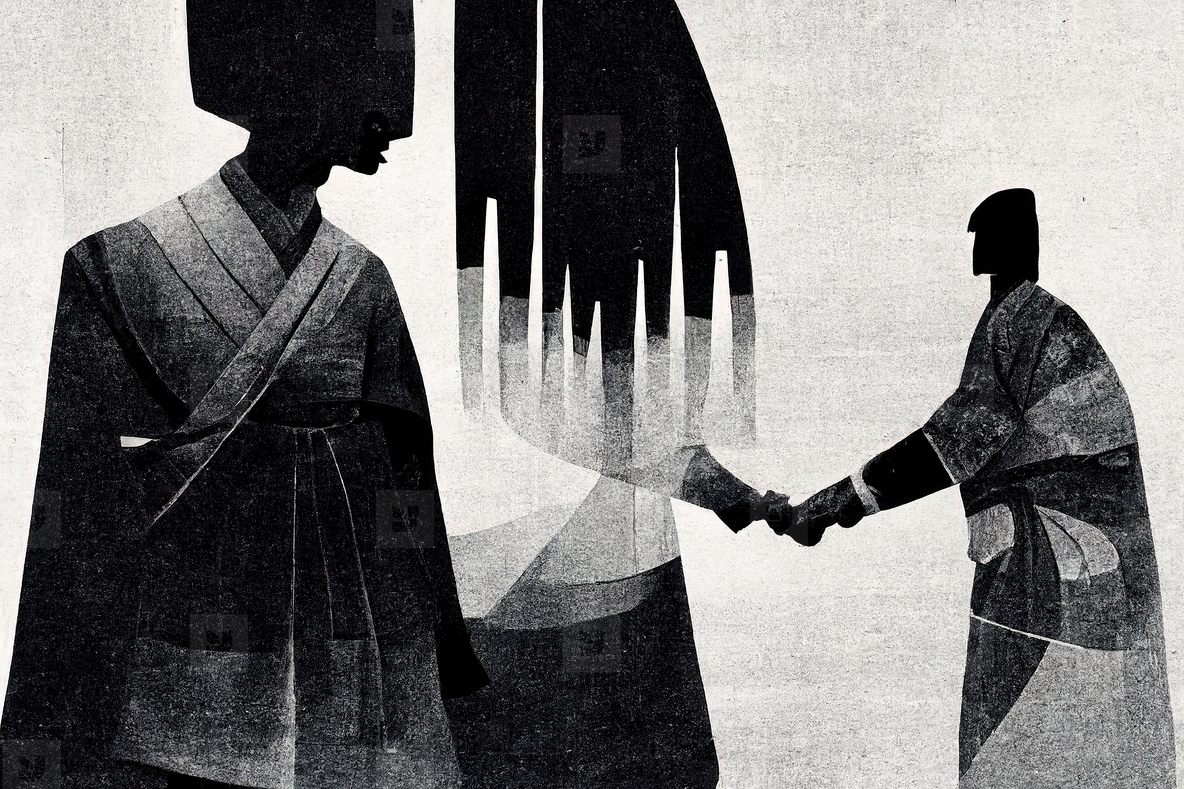 Japanese Samurai Cyborg 3 stock photo (263495) - YouWorkForThem