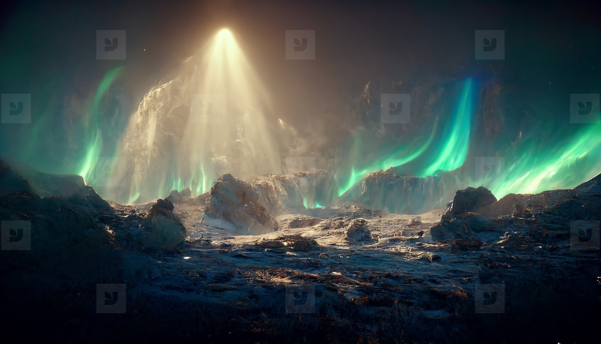 aurora landscape stock photo (264268) - YouWorkForThem