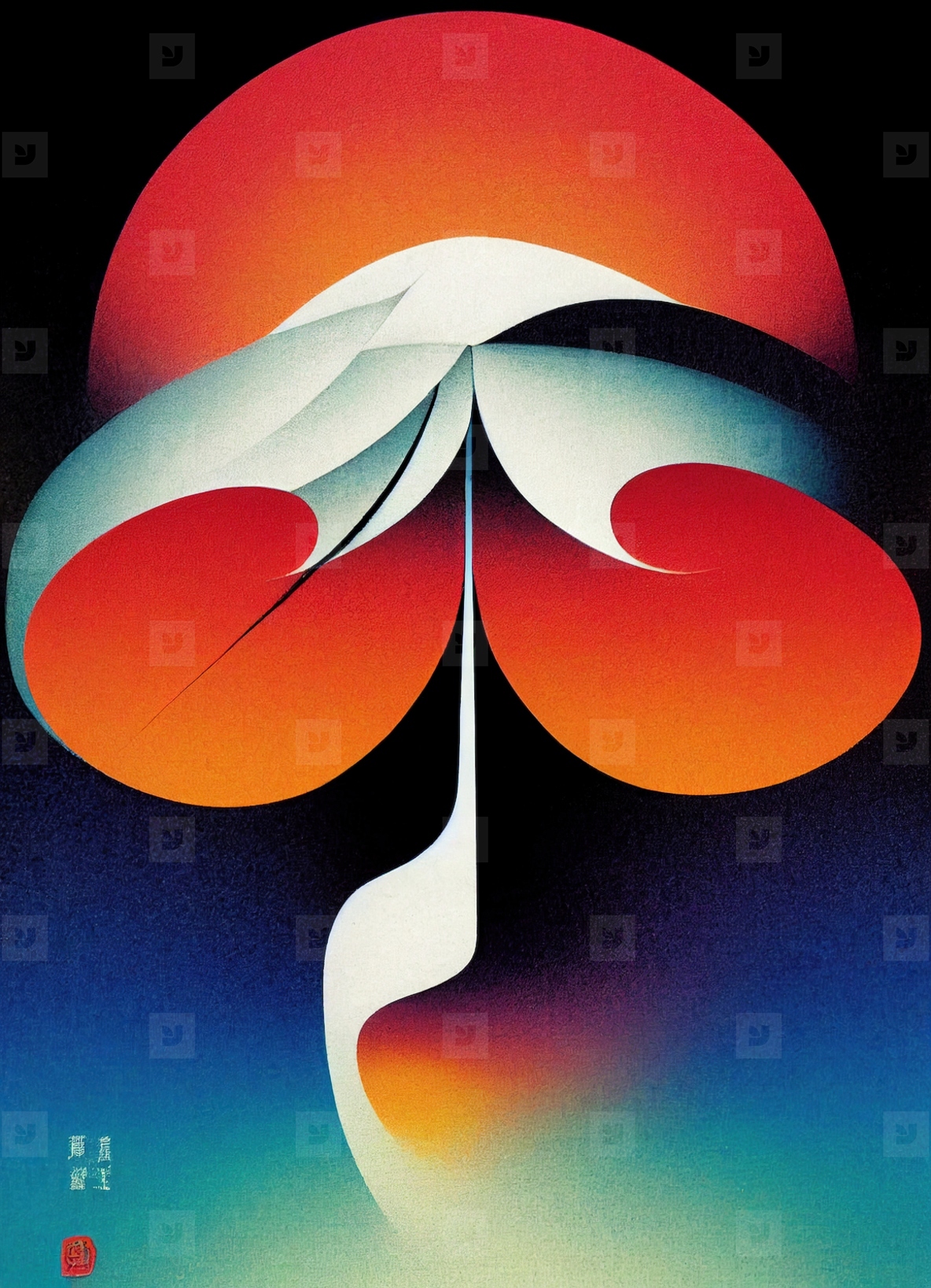 Japanese Style Design Posters 5 stock photo (264971) - YouWorkForThem