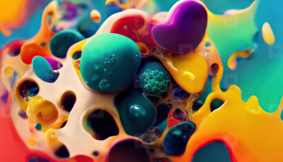 Particle Blobs 7 stock photo (265021) - YouWorkForThem