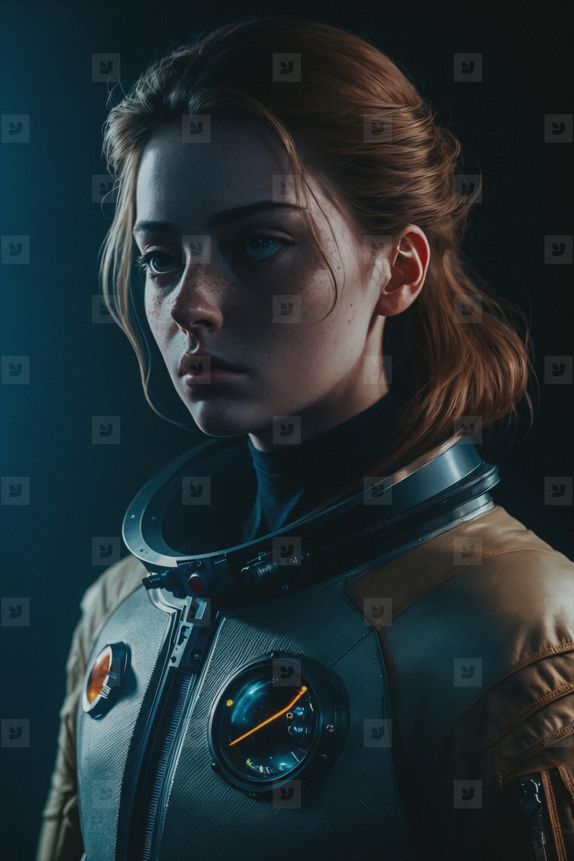 Science Fiction Character 6 stock photo (271893) - YouWorkForThem