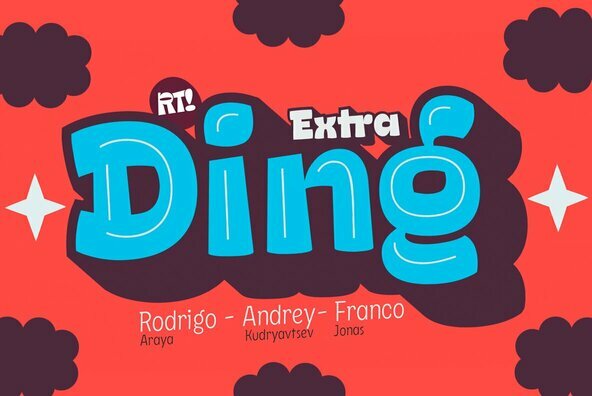 Ding Extra Font - YouWorkForThem