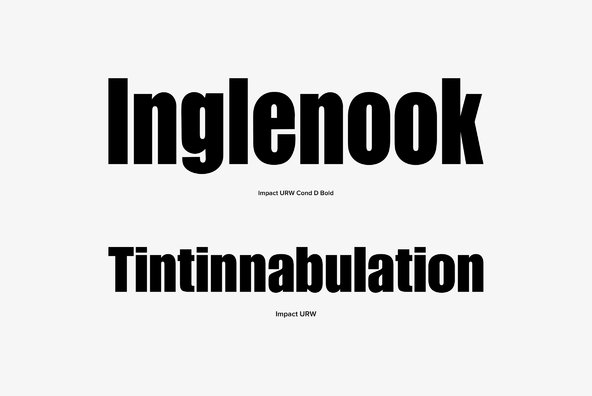 Impact - Desktop Font & WebFont - YouWorkForThem