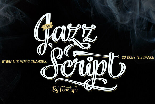 Jazz Script Font - YouWorkForThem
