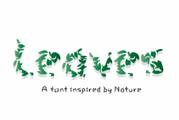 Leaves Font - YouWorkForThem
