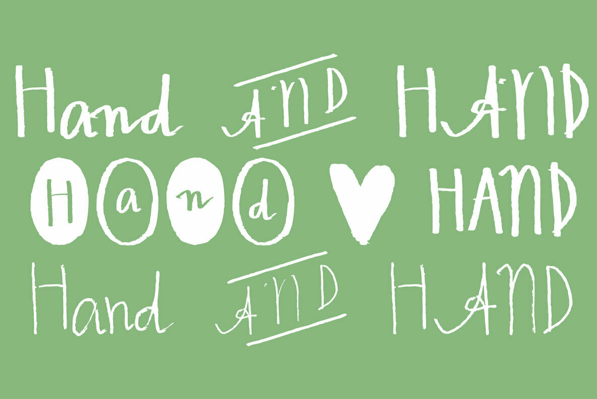Hand of Hannah Font - YouWorkForThem
