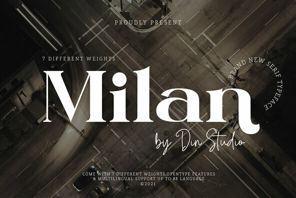 Milan Font - FontPath
