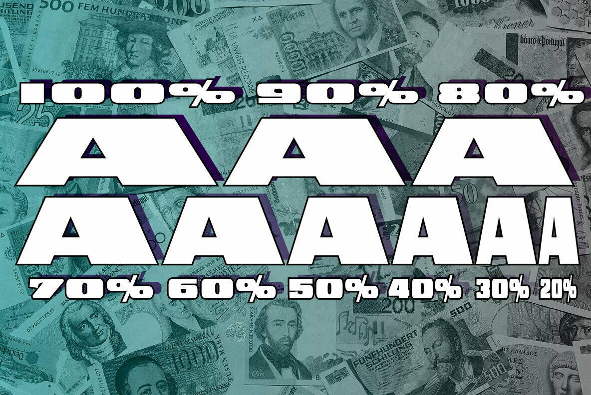 Banknote 1948 Font - YouWorkForThem