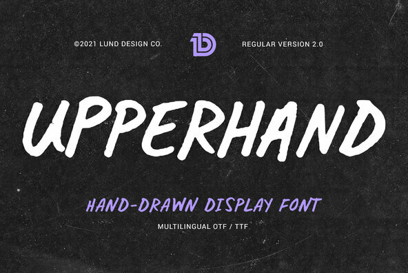 Upperhand Font - YouWorkForThem