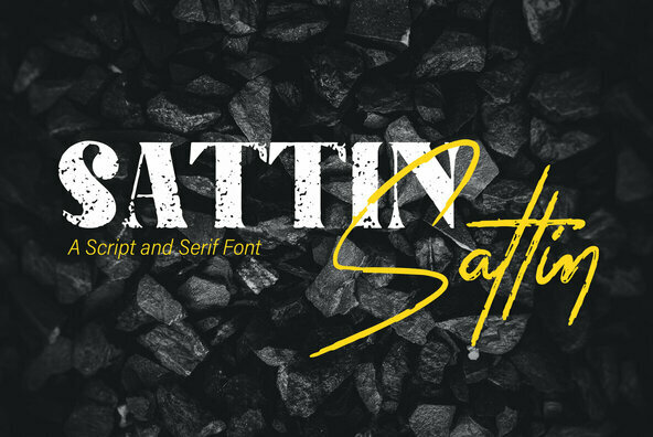 Sattin Script Font OpenType - YouWorkForThem
