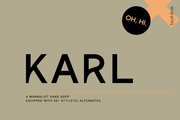 Karl Regular Font OpenType - YouWorkForThem
