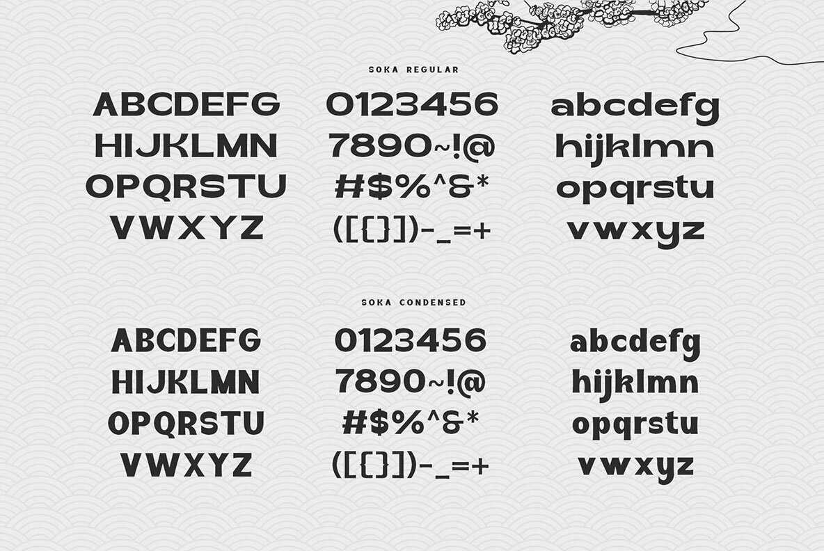 Soka Font - YouWorkForThem