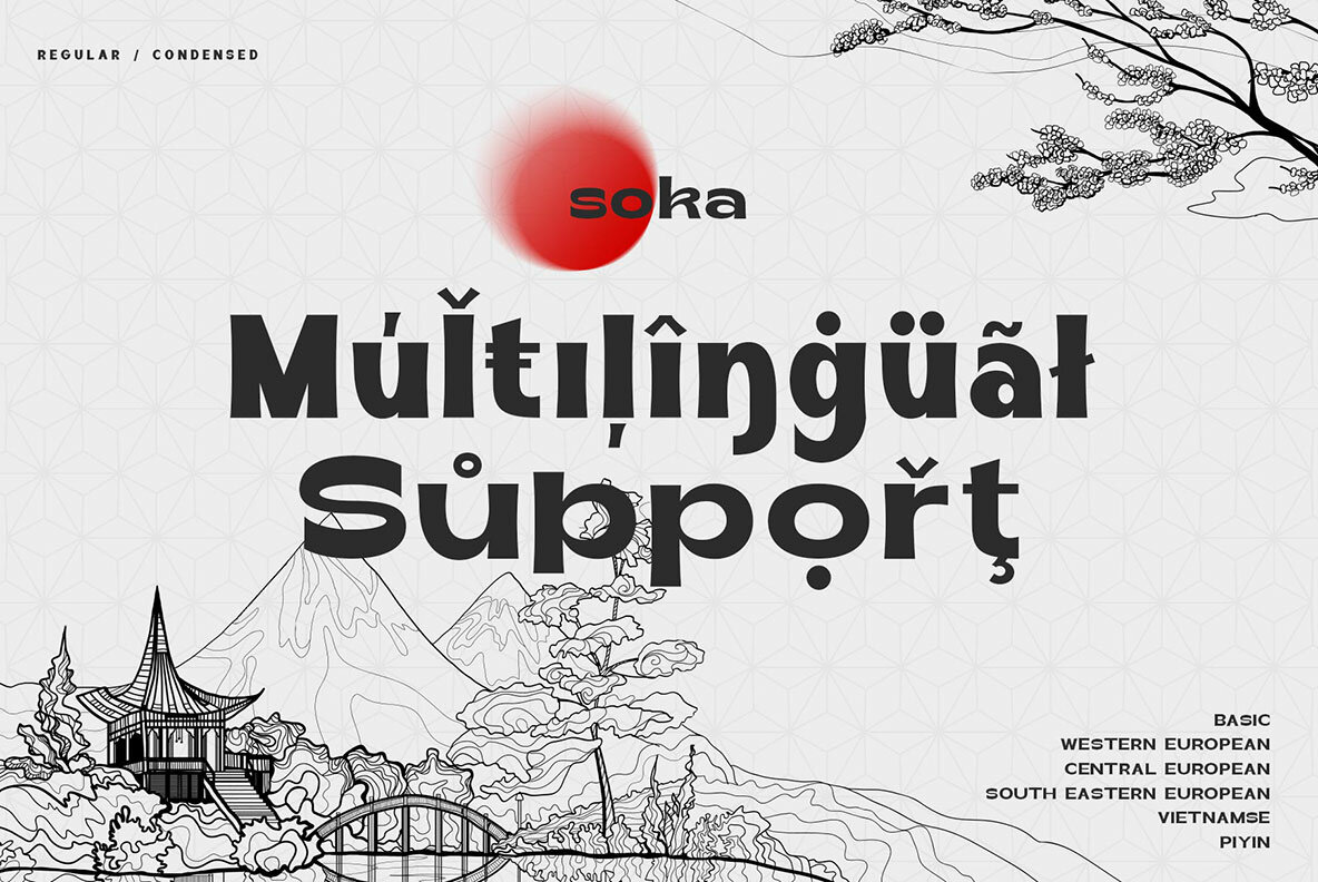 Soka Font - YouWorkForThem